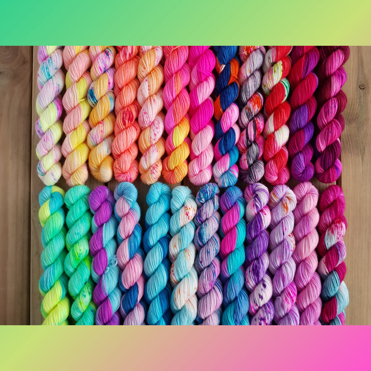 MINI SKEINS – Woolly Mama Yarns