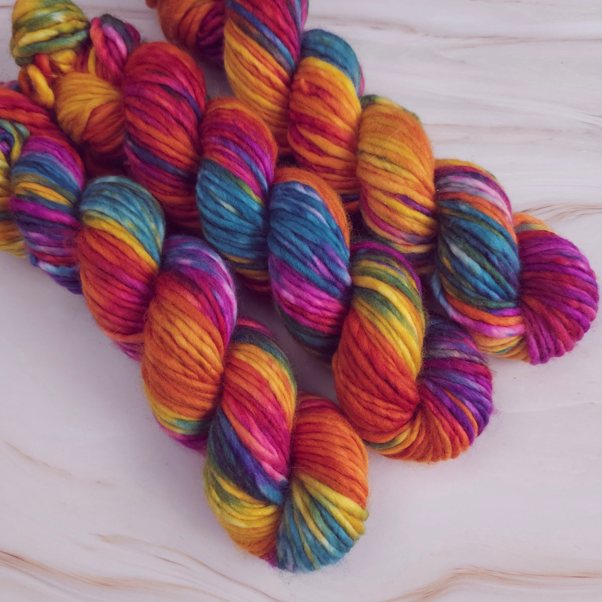 Autumn Embers - Merino & Nylon - Chunky – Woolly Mama Yarns